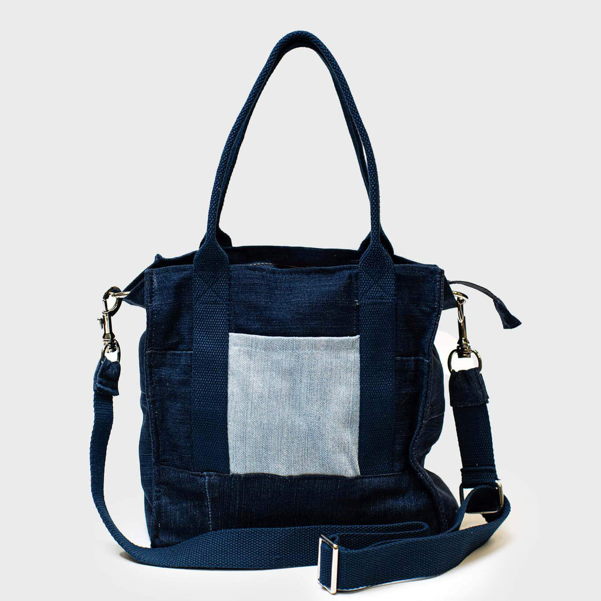 Medium Boxy Tote (Denim 6) – Re-store