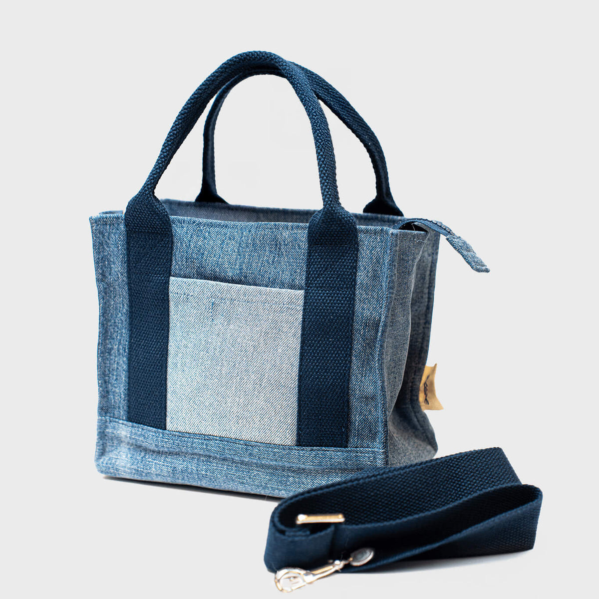 Mini Boxy Tote (Denim 5) – Re-store